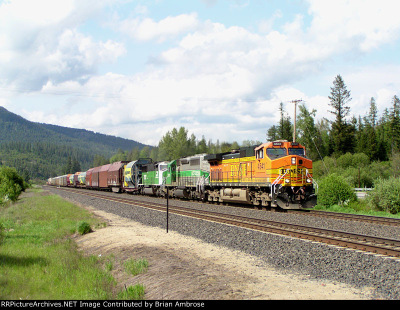 BNSF 4541 West